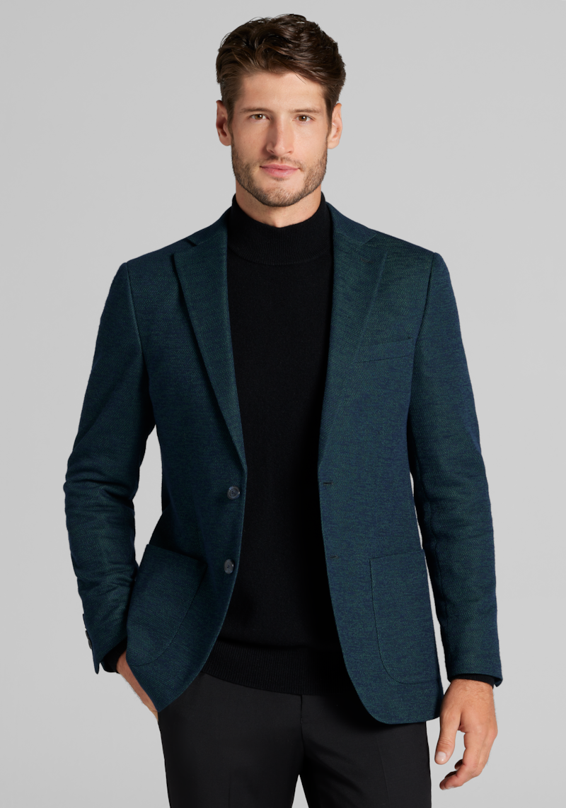 Click here for Mens Jos. A. Bank Comfort Stretch Slim Fit Knit Sp... prices