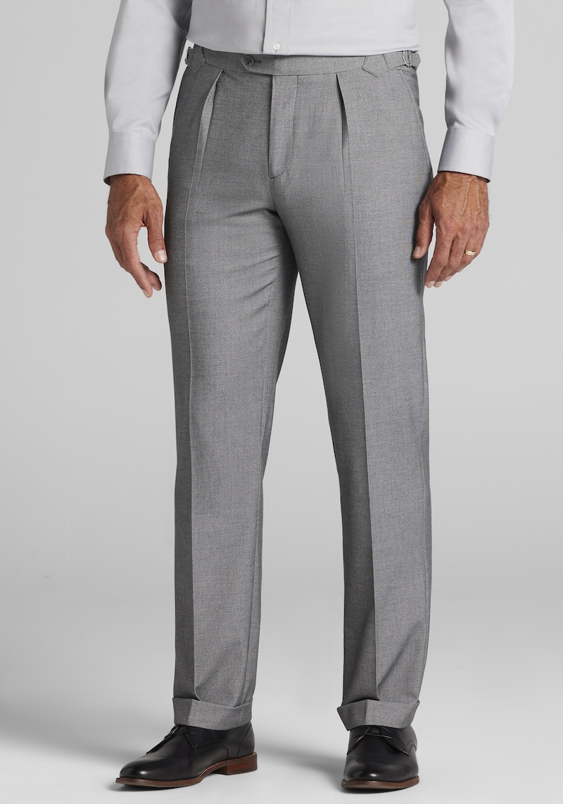 Click here for Mens Jos. A. Bank Tailored Fit Textured Side Tab D... prices