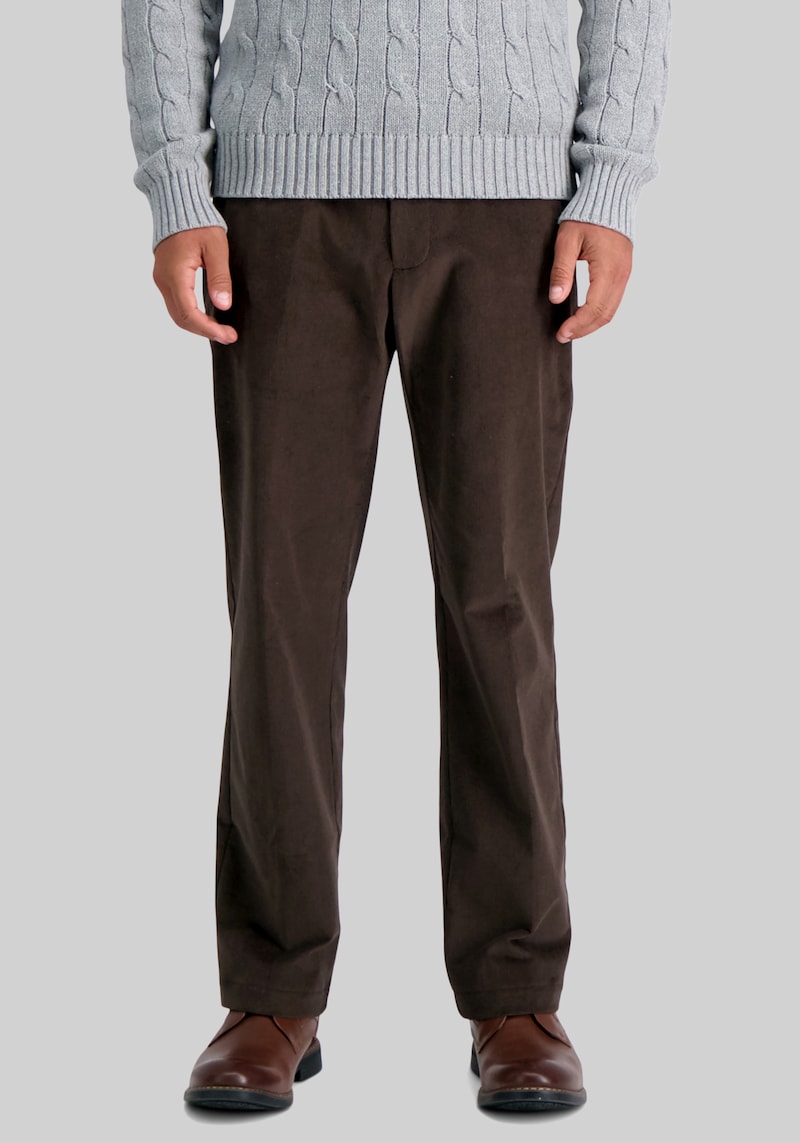 Click here for Mens Haggar Classic Fit Corduroy Pants at Jos. A.... prices