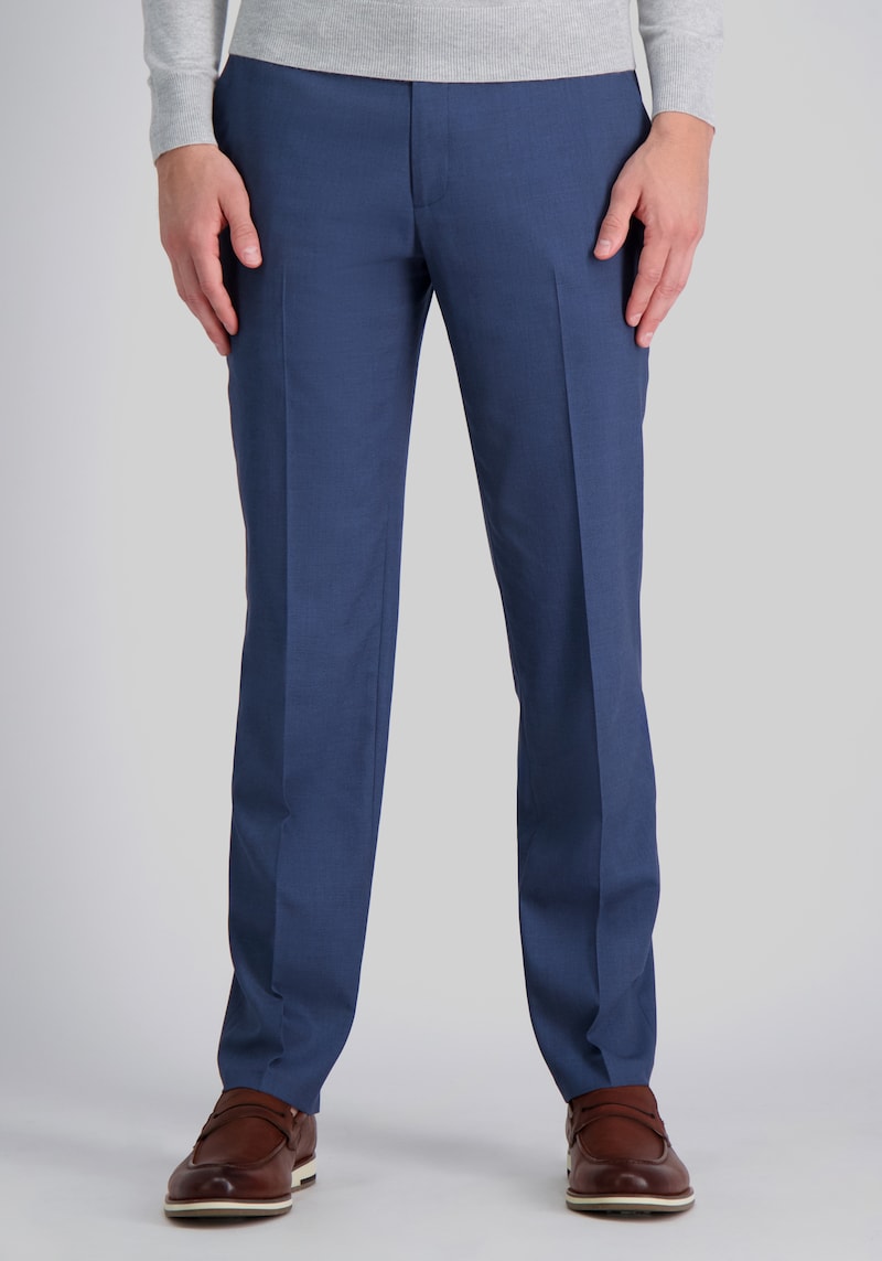 Click here for Mens J.M. Haggar Tailored Fit Flat Front Sharkskin... prices