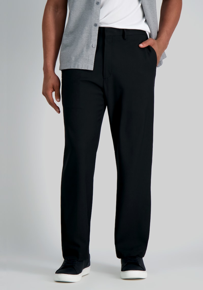 Click here for Mens Haggar Premium Comfort Classic Fit Flat Front... prices