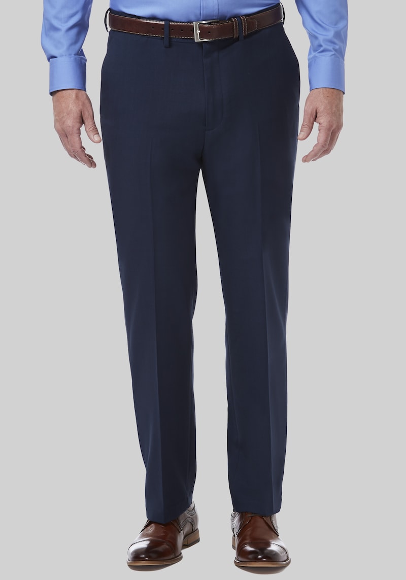 Click here for Mens Haggar Premium Comfort Classic Fit Flat Front... prices