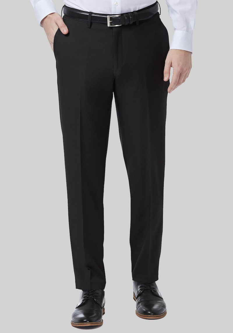 Click here for Mens Haggar Premium Comfort Slim Fit Flat Front Dr... prices