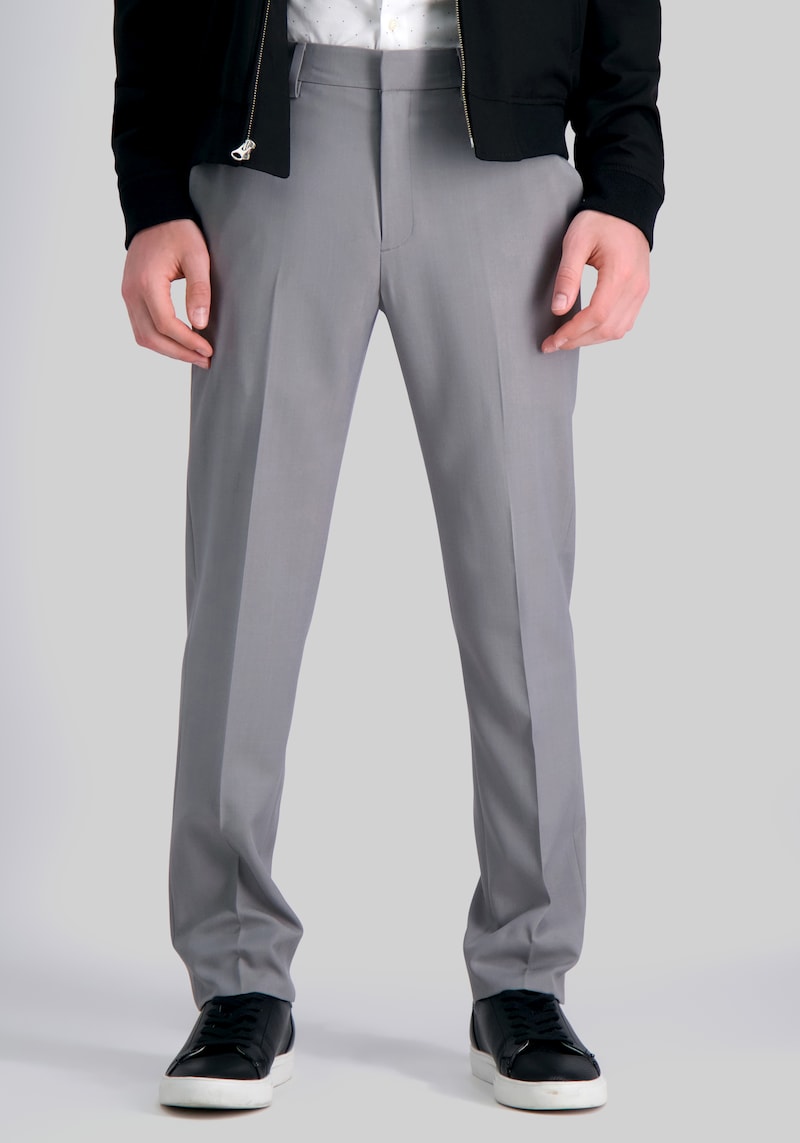 Click here for Mens Haggar Premium Comfort Slim Fit Flat Front Dr... prices