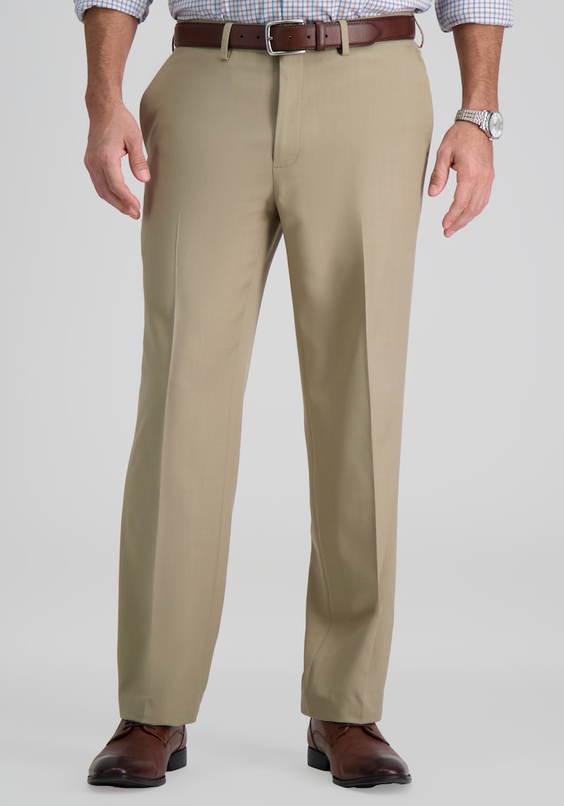 Click here for Mens Haggar Premium Comfort Straight Fit Flat Fron... prices