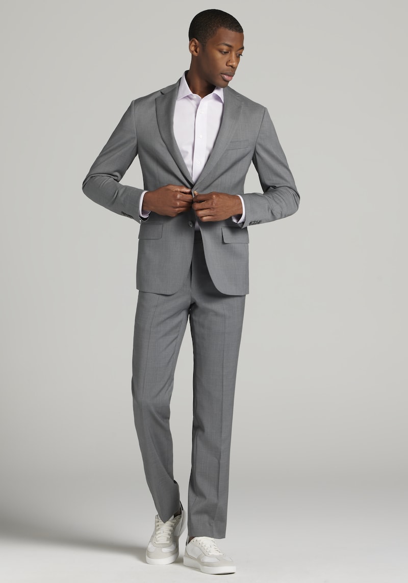 Click here for Mens Traveler Collection Slim Fit 100 Italian Wool... prices