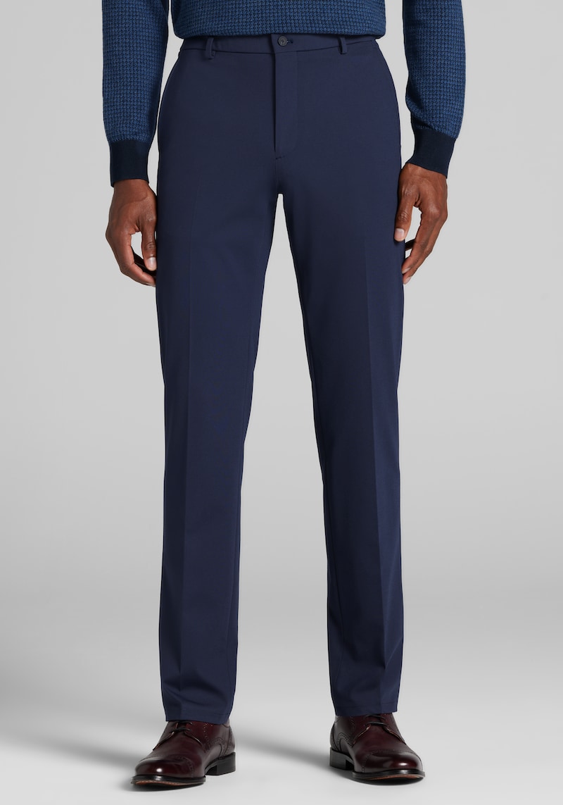 Click here for Mens Traveler Performance Slim Fit Tech Knit Suit... prices