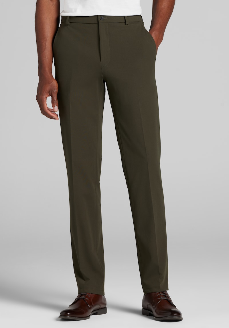 Click here for Mens Traveler Performance Slim Fit Tech Knit Suit... prices