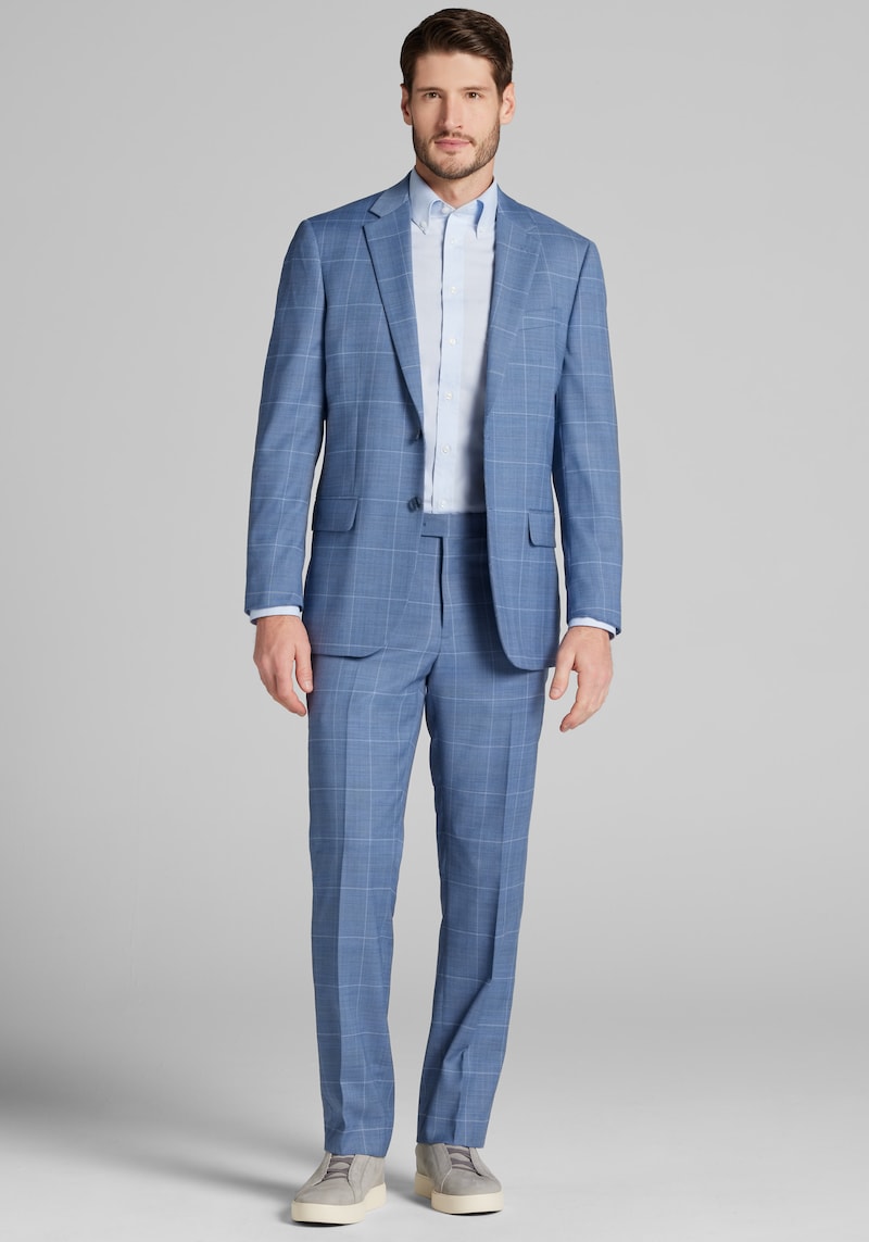 Click here for Mens Traveler® COOLMOTION Slim Fit Suit Jacket at... prices