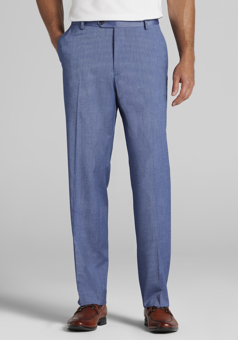 Click here for Mens Big & Tall 1905 Navy Tailored Fit Solid Suit... prices