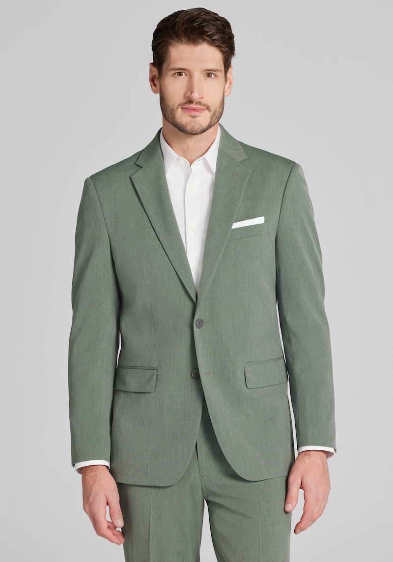 Click here for Mens Jos. A. Bank Slim Fit Comfort Stretch Suit Se... prices
