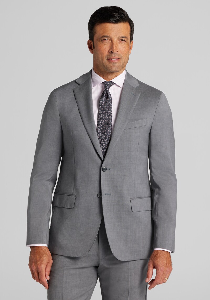 Click here for Mens Reserve Collection Tailored Fit Suit Jacket a... prices