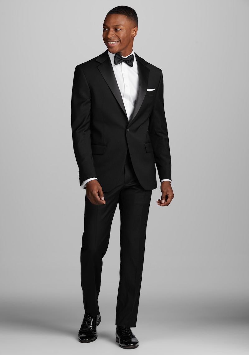 Click here for Mens Jos. A. Bank Slim Fit Wool Blend Tuxedo Suit... prices