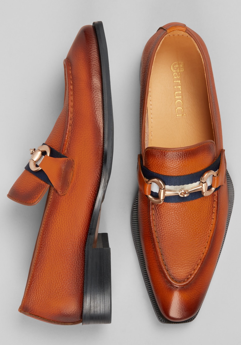 Click here for Carrucci Mens Bit Loafers at Jos. A. Bank  Brown/C... prices