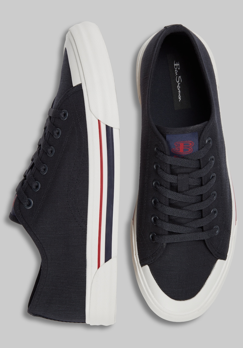Click here for Mens Ben Sherman Belfast Canvas Sneakers at Jos. A... prices