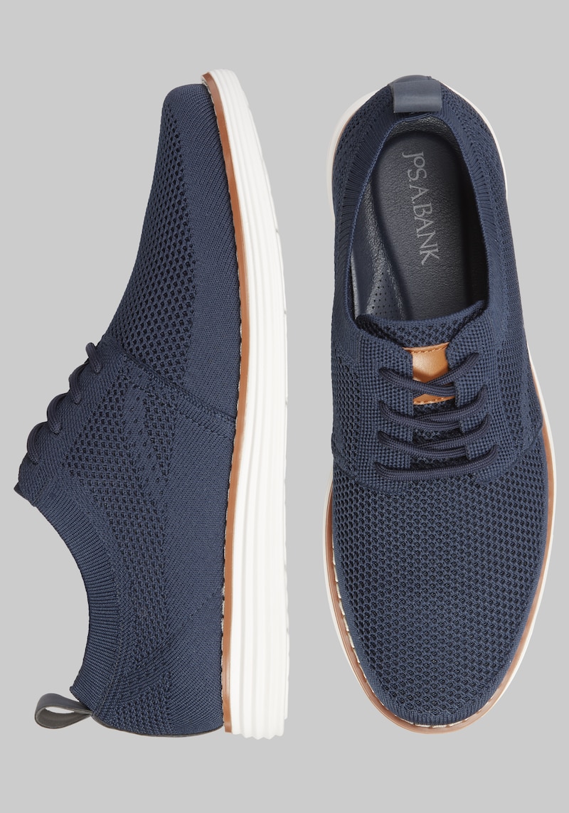 Click here for Mens Jos. A. Bank Knit Hybrid Sneakers at Jos. A.... prices