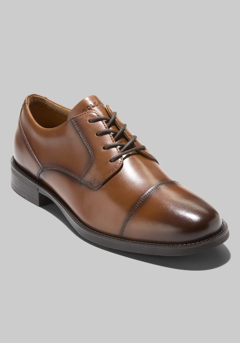 Click here for Cole Haan Mens Bedford Cap Toe Oxfords at Jos. A.... prices