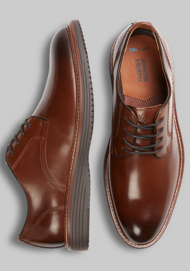 Click here for Johnston & Murphy Mens Upton Plain Toe Oxfords at... prices
