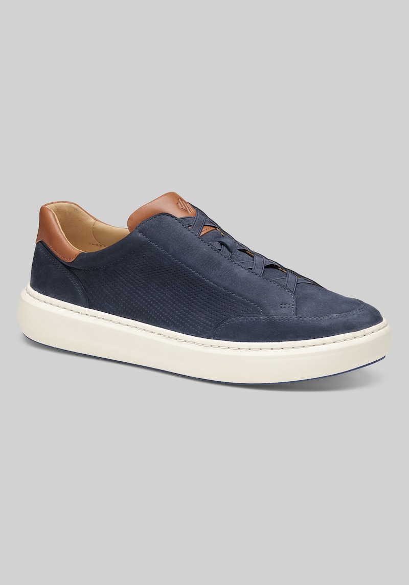 Click here for Johnston & Murphy Mens Anders Stretch Lace Sneaker... prices