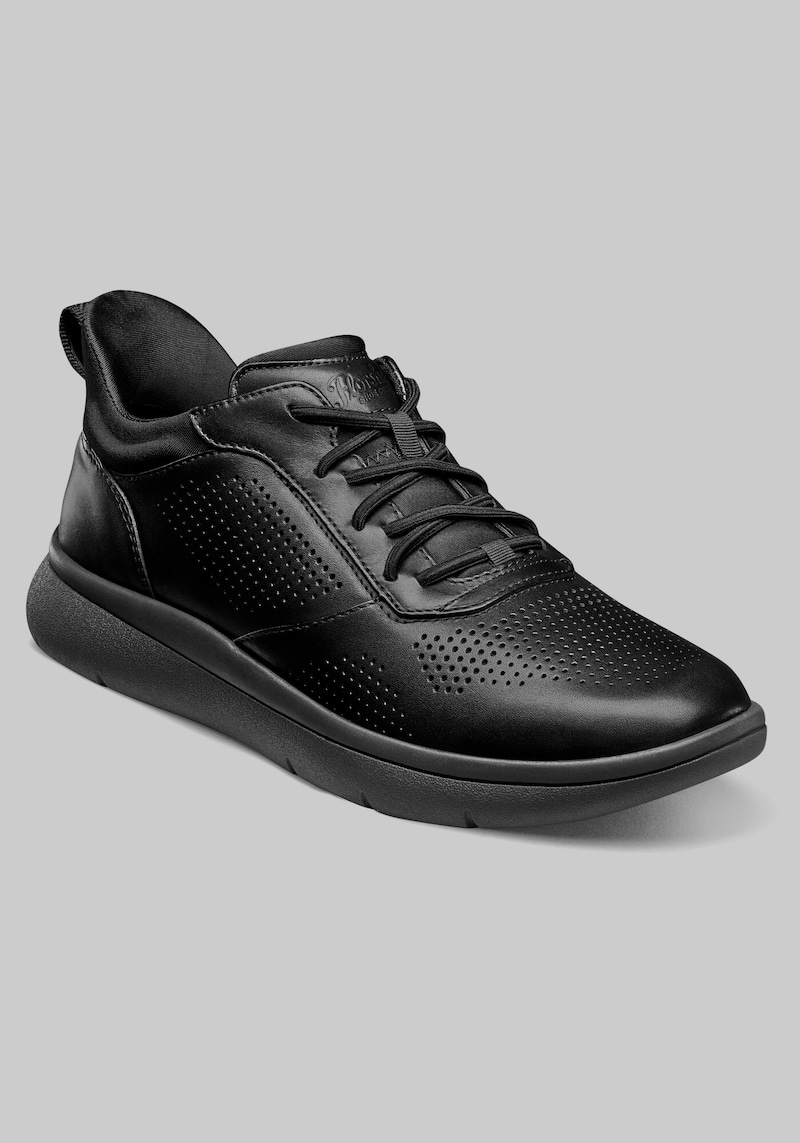 Click here for Florsheim Mens Fleet Perforated Toe Elastic Lace S... prices