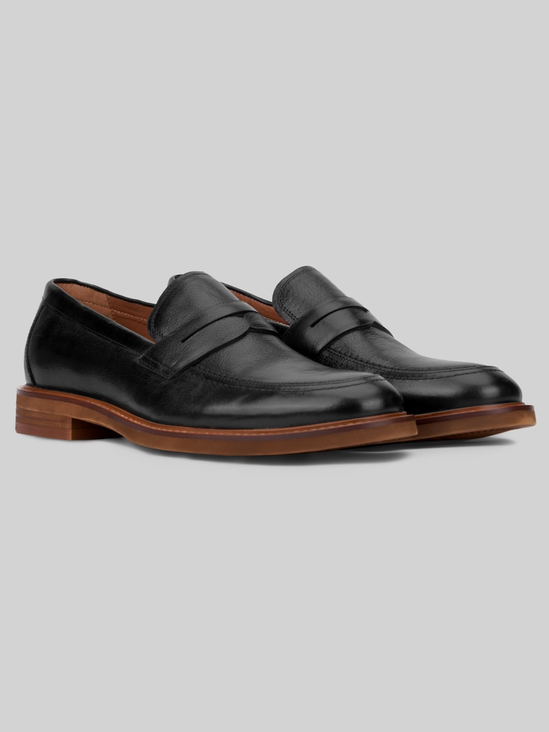 Click here for Vintage Foundry Mens Bradford Leather Penny Loafer... prices
