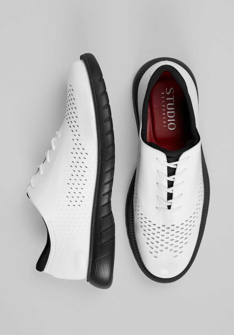 Click here for Belvedere Mens Maxim Polished Formal Sneakers at J... prices