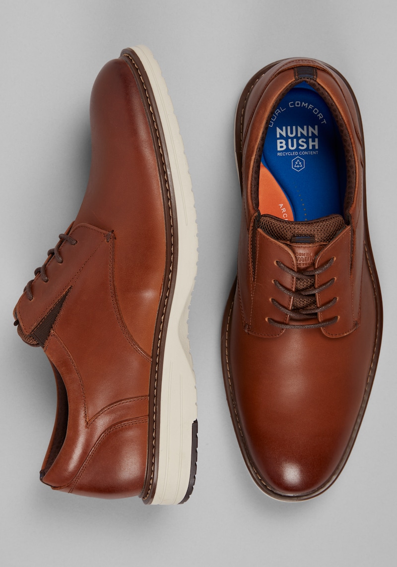 Click here for Nunn Bush Mens Griff Plain Toe Oxfords at Jos. A.... prices