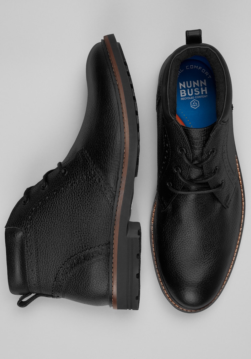 Click here for Nunn Bush Mens Ozark II Plain Toe Chukkas at Jos.... prices