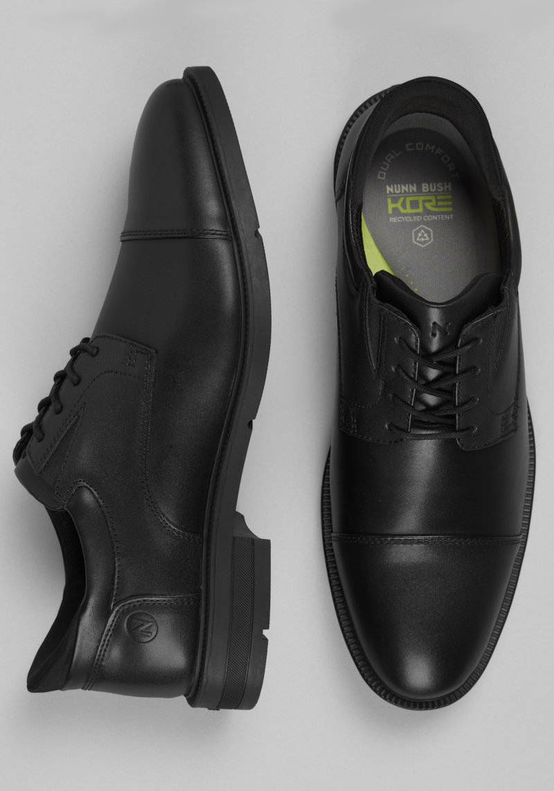 Click here for Nunn Bush Mens KORE EZ Icon Cap Toe Oxfords at Jos... prices