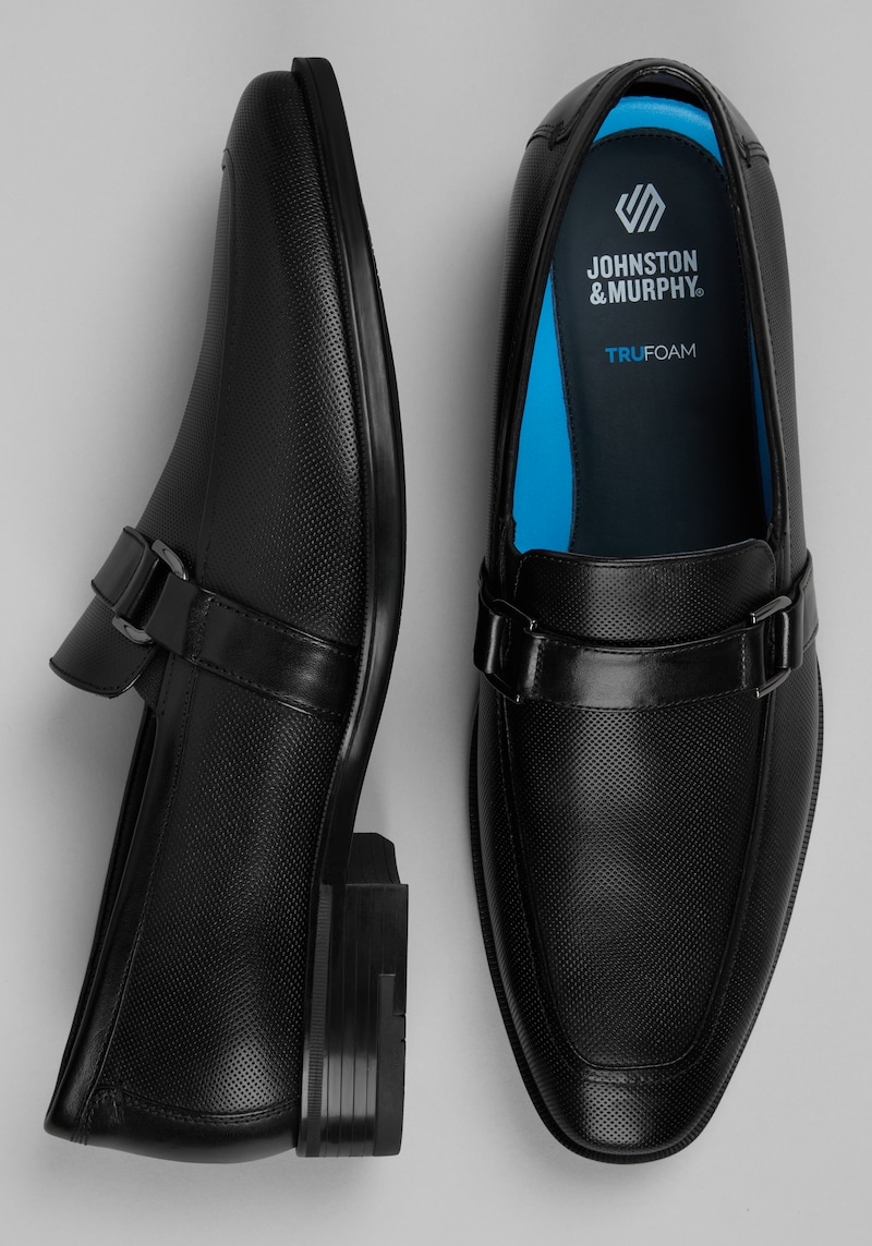 Click here for Johnston & Murphy Mens Mills Perfed Bit Loafers at... prices