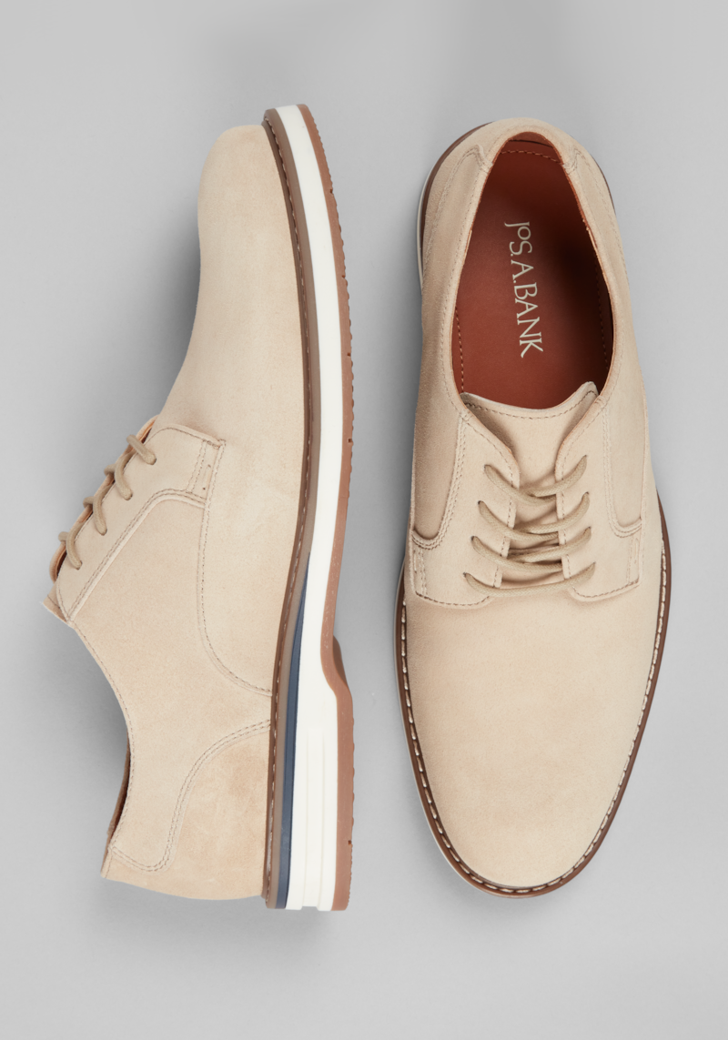 Click here for Mens Jos. A. Bank Suede Plain Toe Hybrid Shoes at... prices