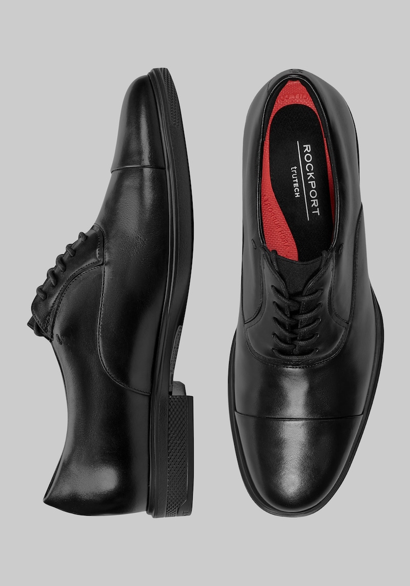 Click here for Rockport Mens Keefe Cap Toe Oxfords at Jos. A. Ban... prices
