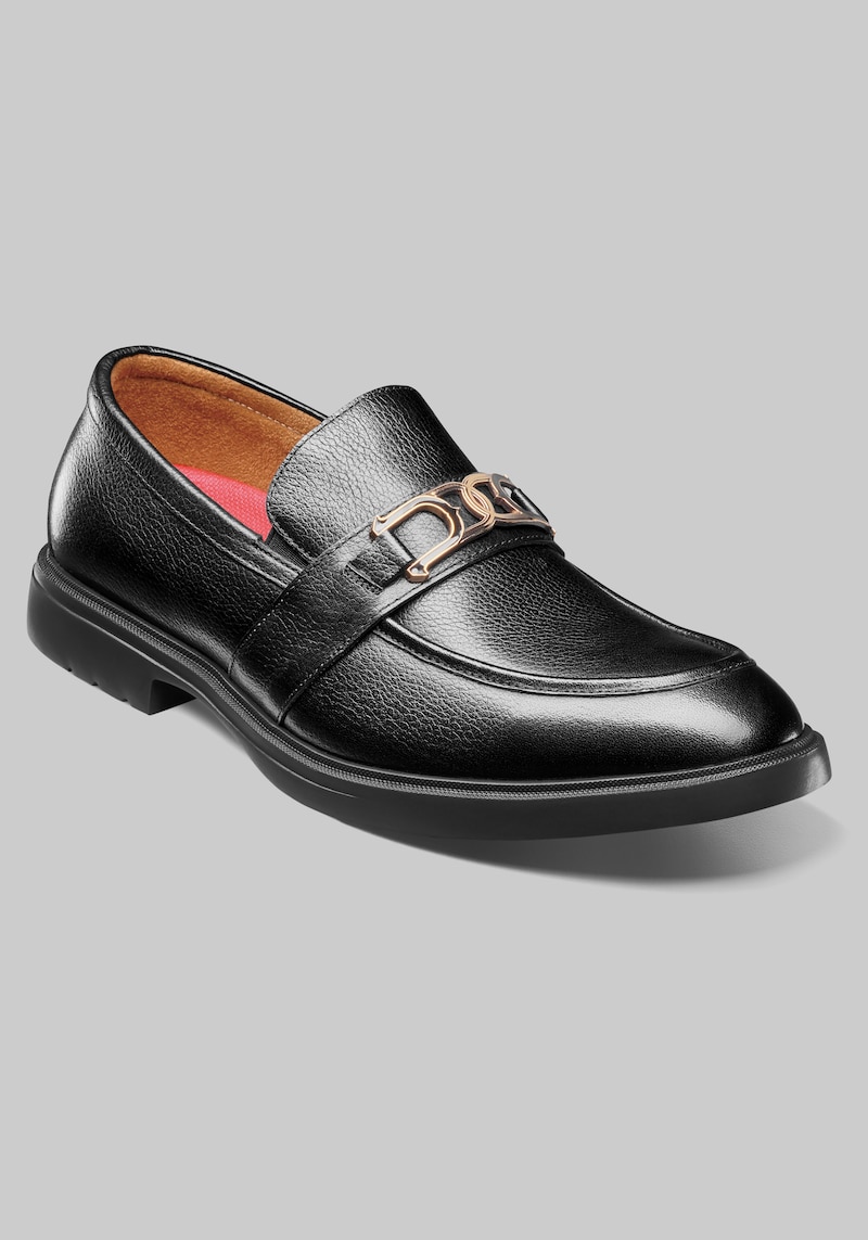 Click here for Stacy Adams Mens Todridge Moc Toe Bit Slip On Shoe... prices