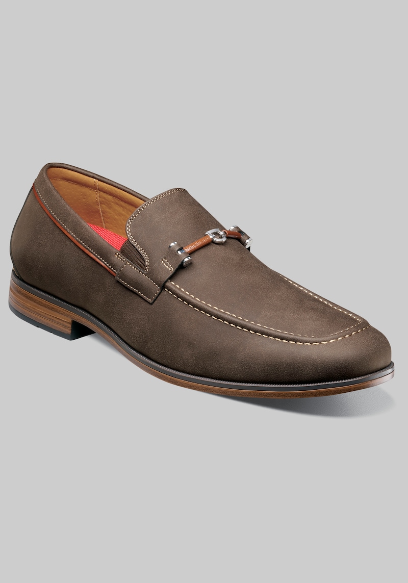 Click here for Stacy Adams Mens Richardson Moc Toe Bit Loafers at... prices