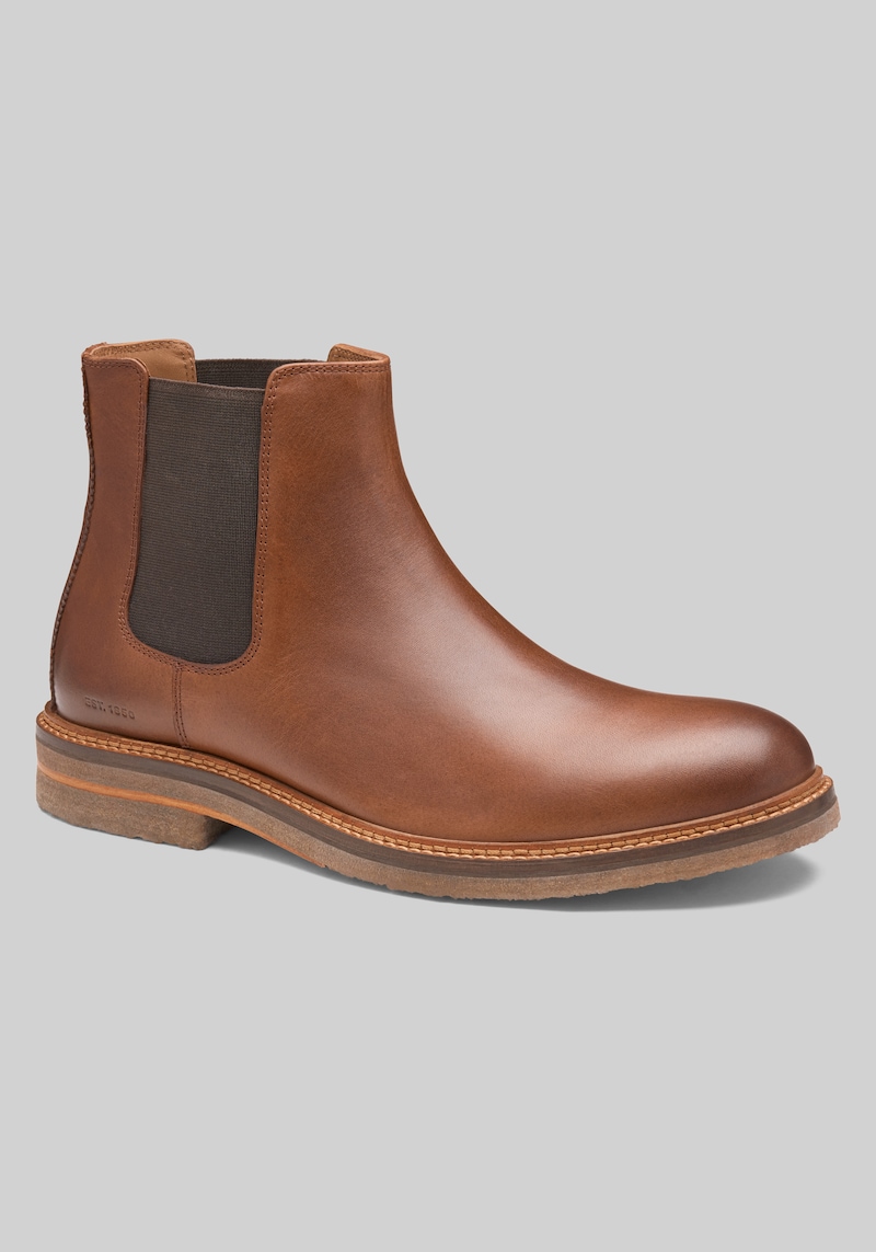 Click here for Johnston & Murphy Mens Calder Chelsea Boots at Jos... prices