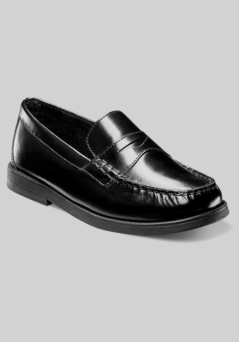 Click here for Florsheim Mens Croquet Jr Boys Moc Toe Penny Loafe... prices