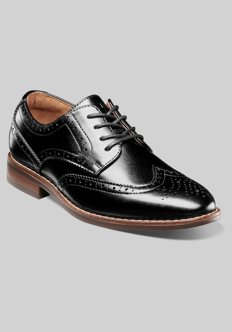 Click here for Florsheim Mens Rucci Jr. Boys Wingtip Oxfords at J... prices