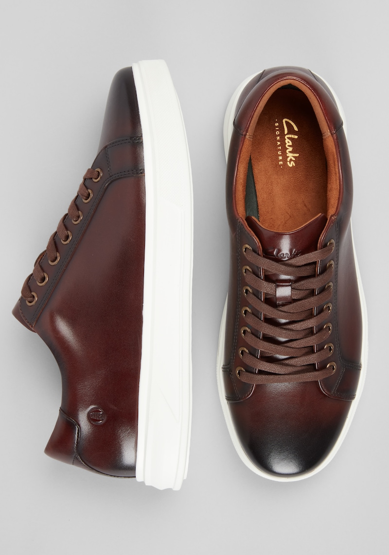 Click here for Clarks Mens Goswell Leather Sneakers at Jos. A. Ba... prices