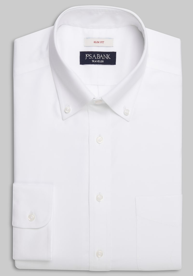 Click here for Mens Big & Tall Traveler Collection Slim Fit Butto... prices