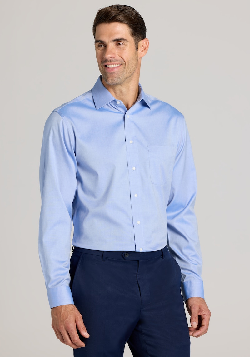 Click here for Mens Traveler® Collection Tailored Fit Spread Coll... prices