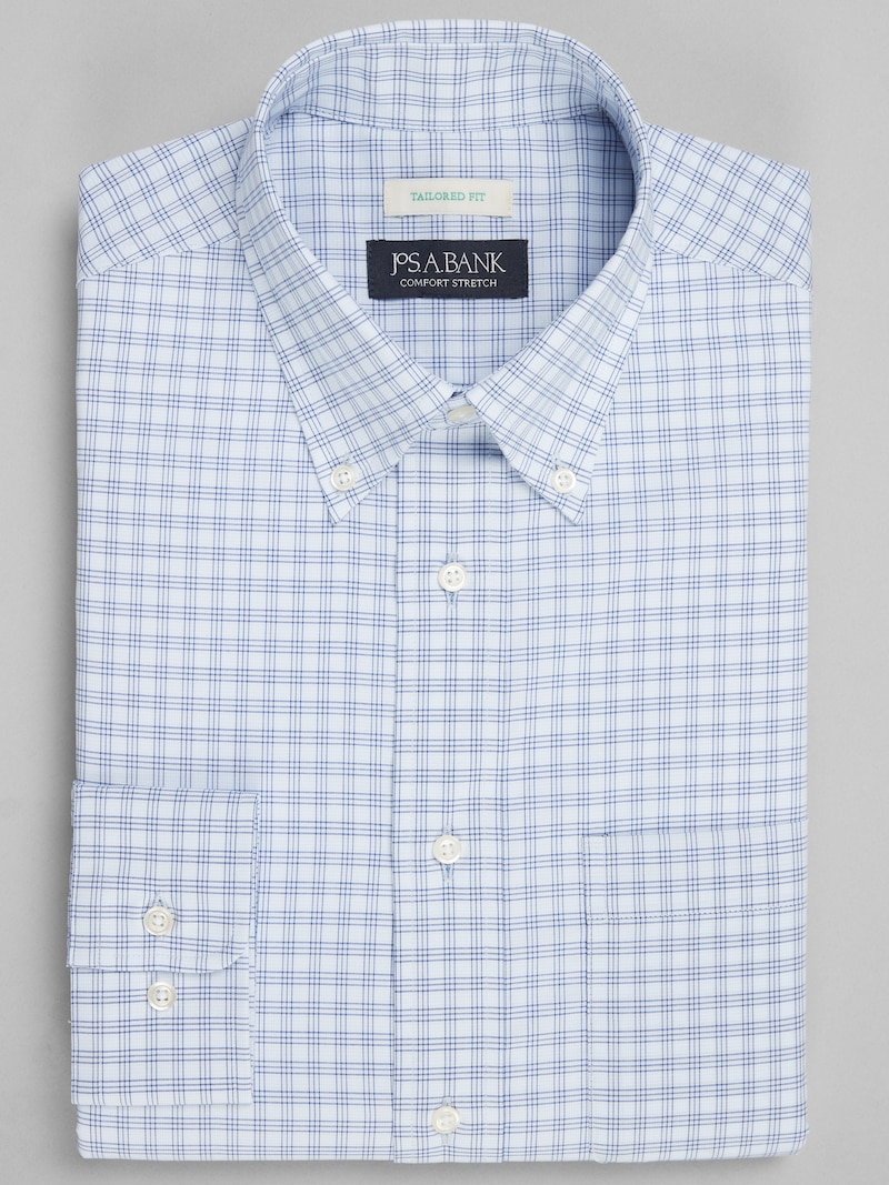 Click here for Mens Jos. A. Bank Tailored Fit Button-Down Collar... prices
