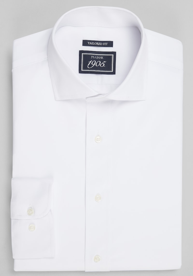 Click here for Mens 1905 Collection Tailored Fit Solid 4-Way Stre... prices