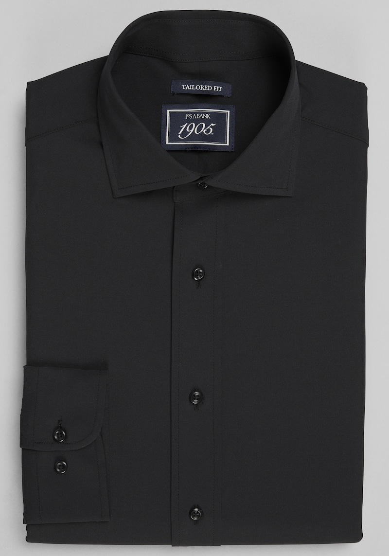 Click here for Mens 1905 Collection Tailored Fit Solid 4-Way Stre... prices