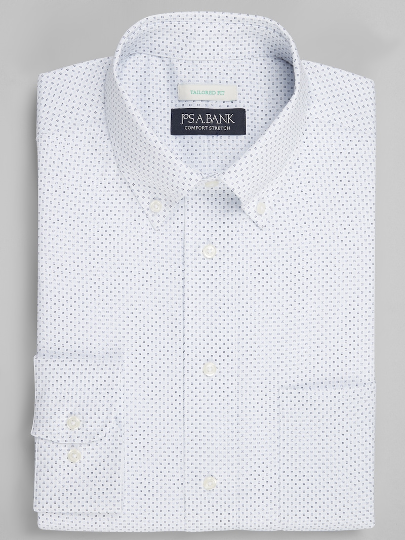 Click here for Mens Jos. A. Bank Tailored Fit Button-Down Collar... prices