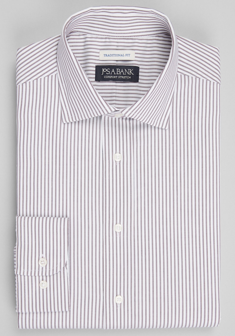 Click here for Mens Jos A. Bank Traditional Fit Spread Collar Ben... prices
