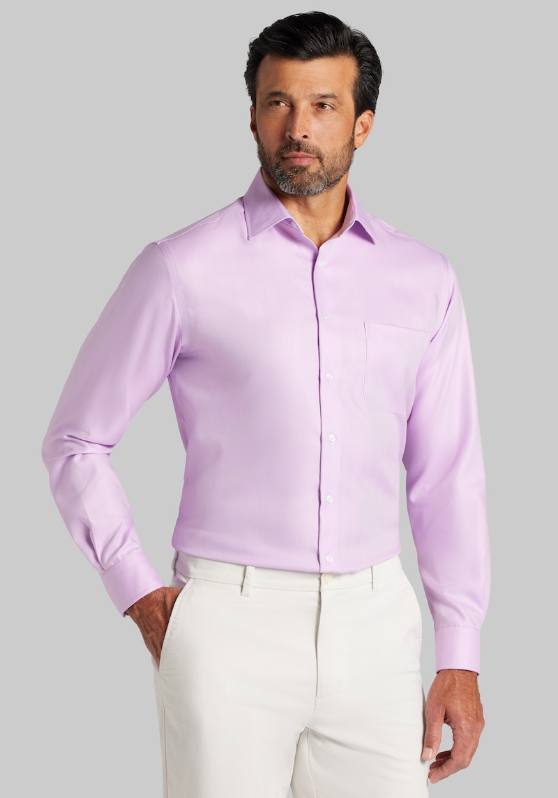 Click here for Mens Reserve Collection Tailored Fit Spread Collar... prices