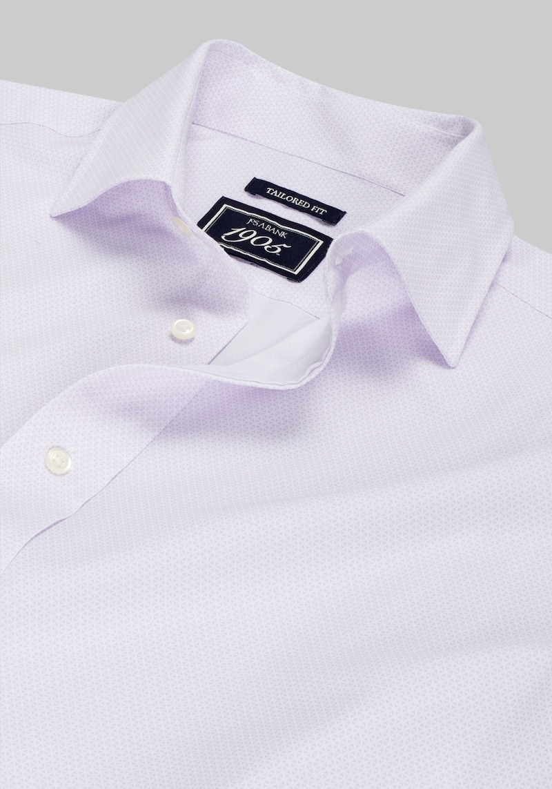 Click here for Mens 1905 Collection Tailored Fit Spread Collar Ge... prices