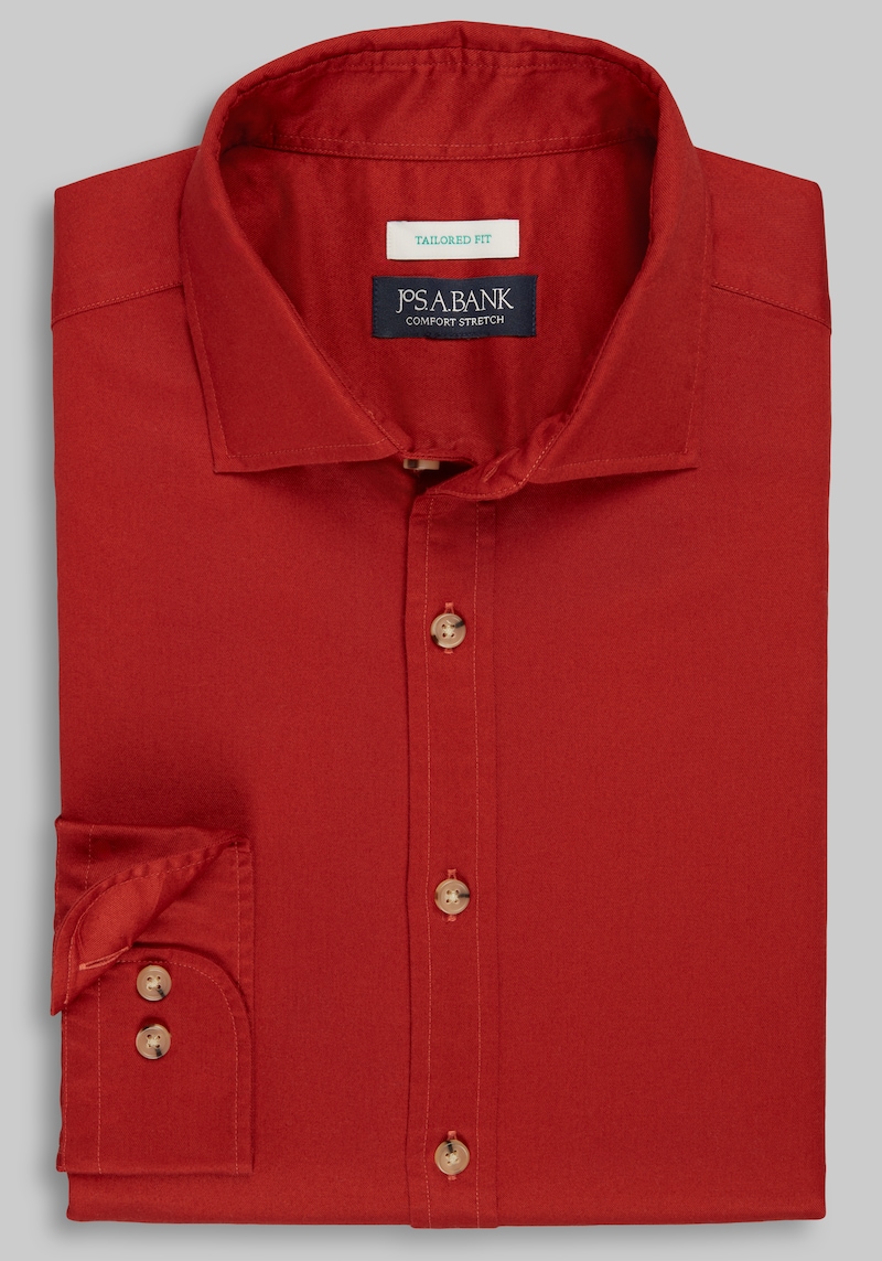 Click here for Mens Big & Tall Jos. A. Bank Tailored Fit Solid Tw... prices