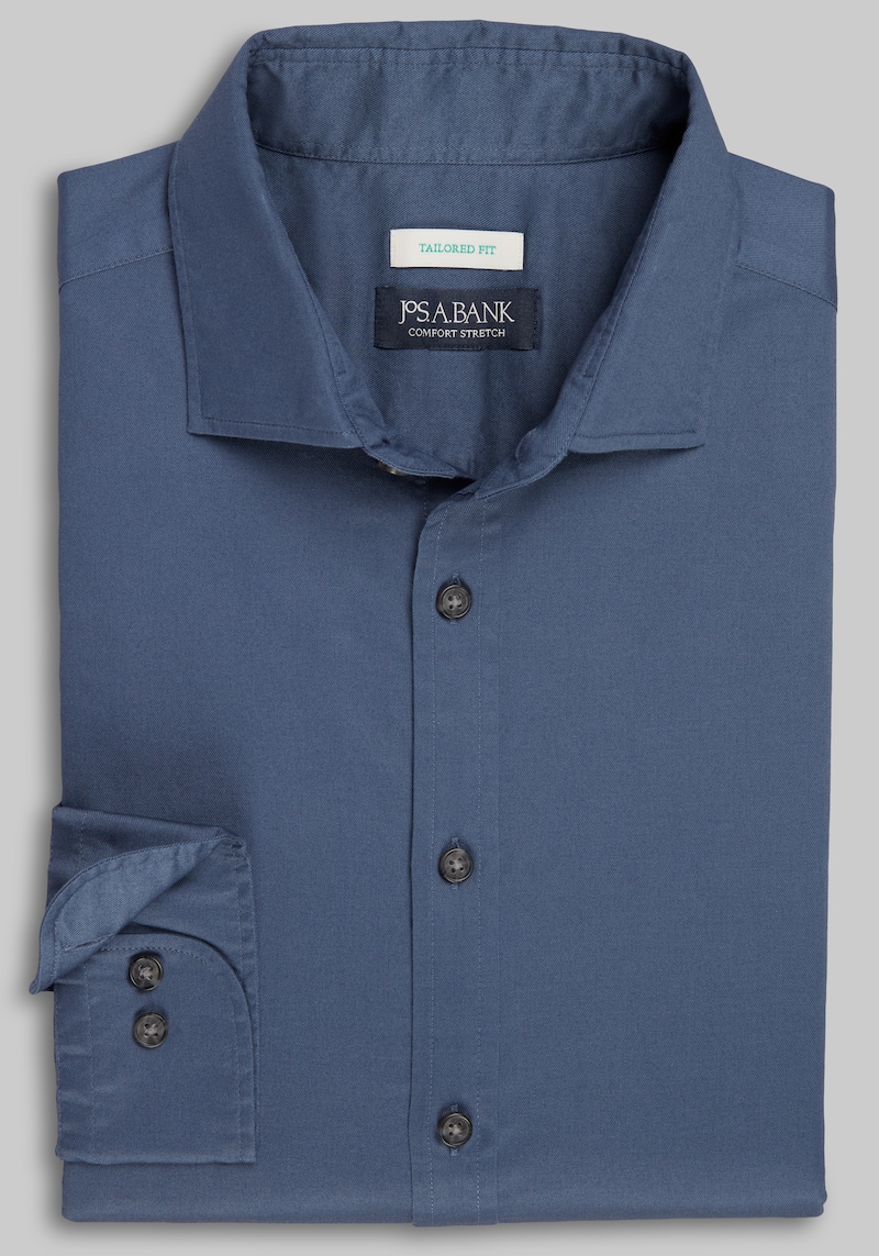 Click here for Mens Big & Tall Jos. A. Bank Tailored Fit Solid Tw... prices