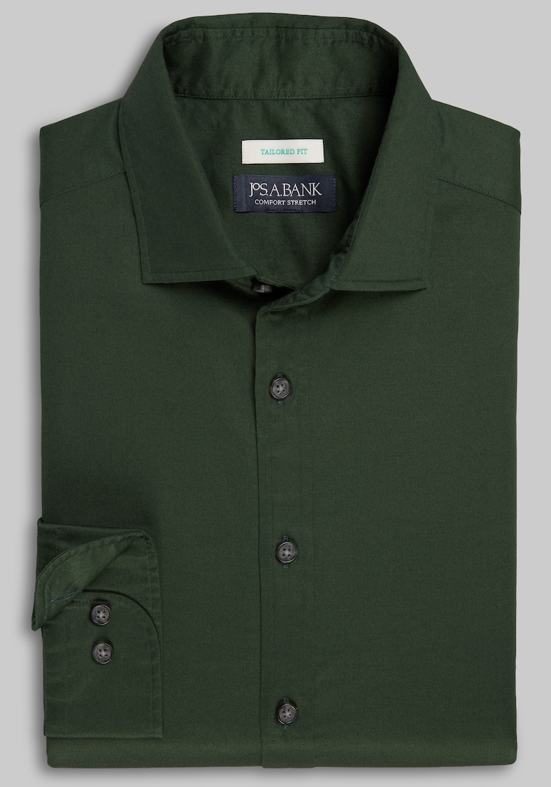 Click here for Mens Big & Tall Jos. A. Bank Tailored Fit Solid Tw... prices